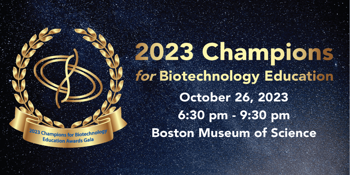 Champions for Biotech Education Awards – MassBioEd